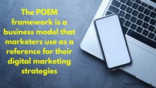 Mastering Digital Marketing: Unlocking Success with The POEM Frameworks | PDF