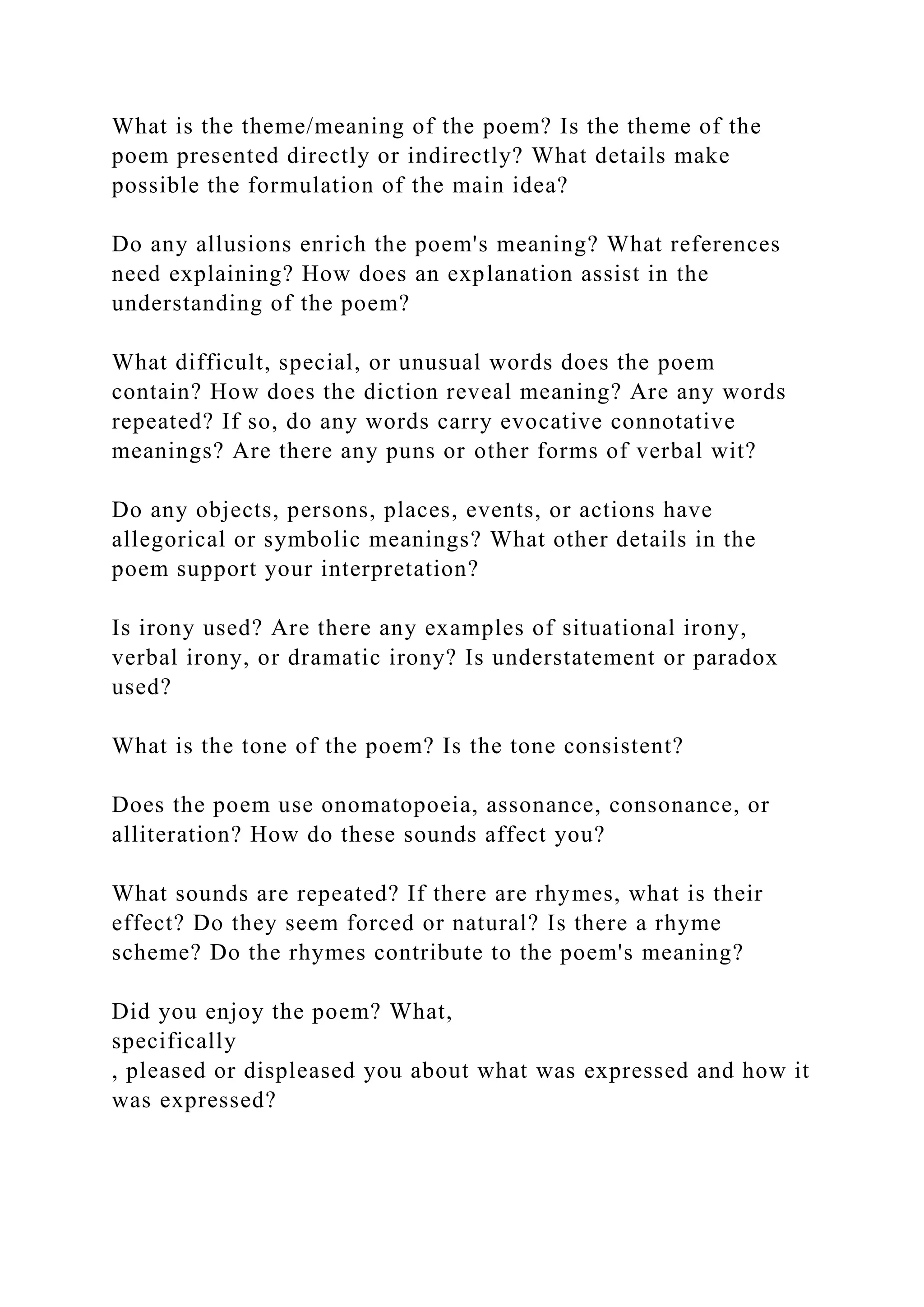 The poems are attached!!!!Poetry Explication--AssignmentInstruc.docx
