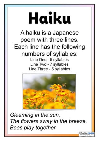 The Poetry Pack - Teaching Resources | PDF