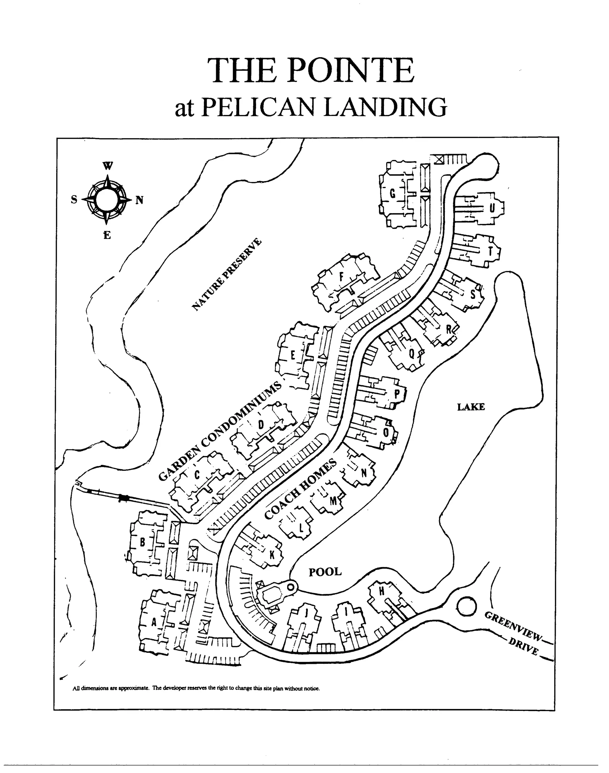 The pointe at pelican landing site plan naples florida | PDF