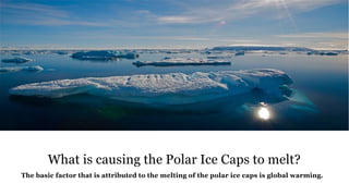THE POLAR ICECAP AND GLOBAL WARMING.pptx