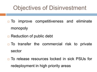 THE POLICY OF DISINVESTMENT.pptx