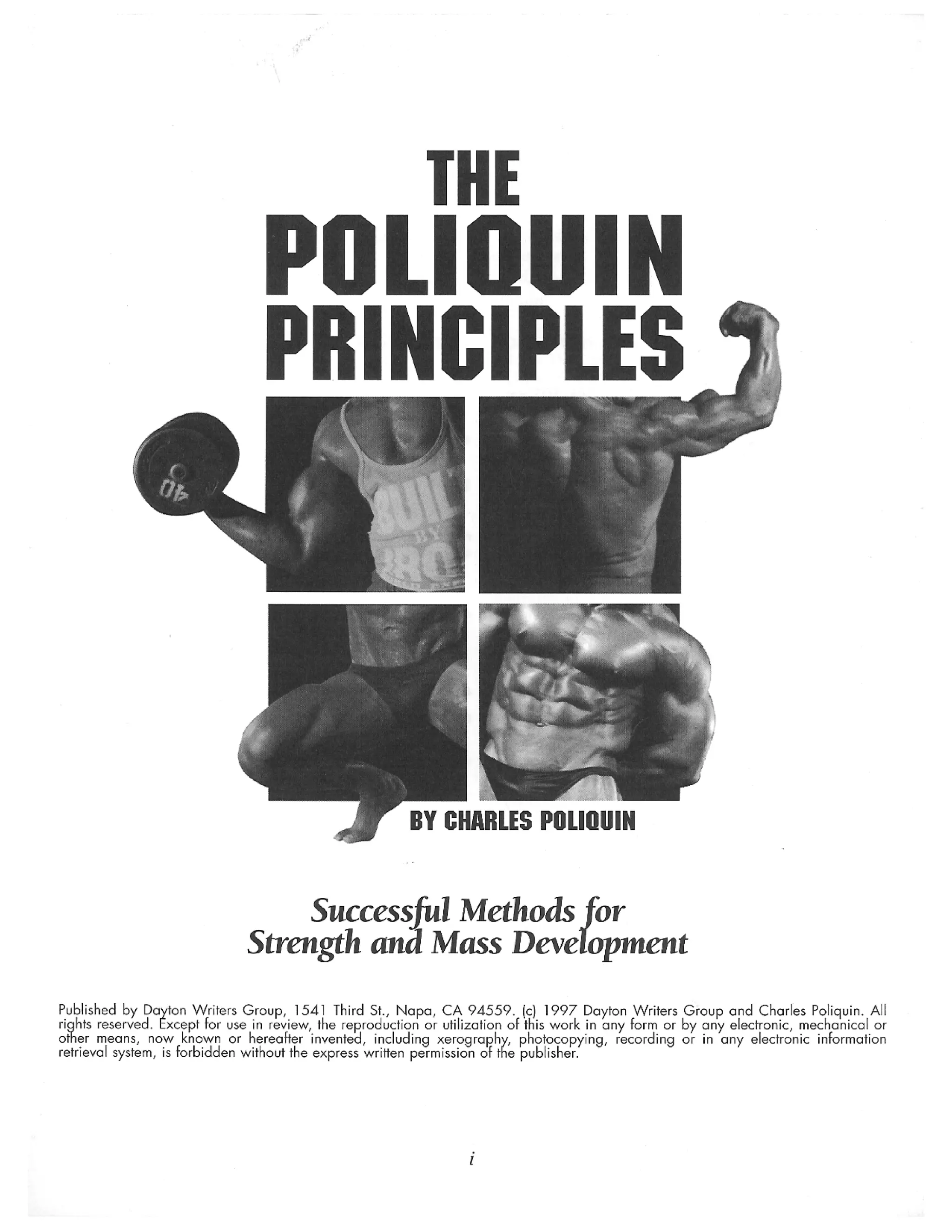 The poliquin principles | PDF