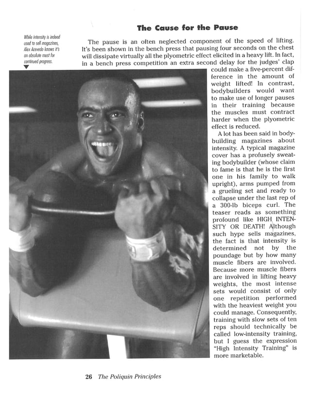 The poliquin principles | PDF