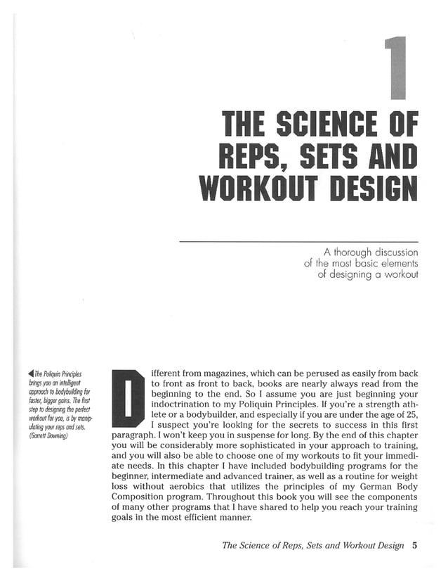 The poliquin principles | PDF