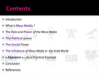 The political and the social power of mass | PPTX