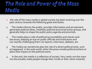 The political and the social power of mass | PPTX
