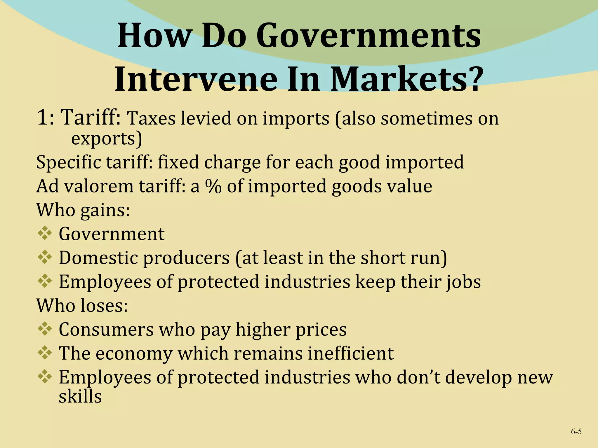 The political economy of international trade | PPT