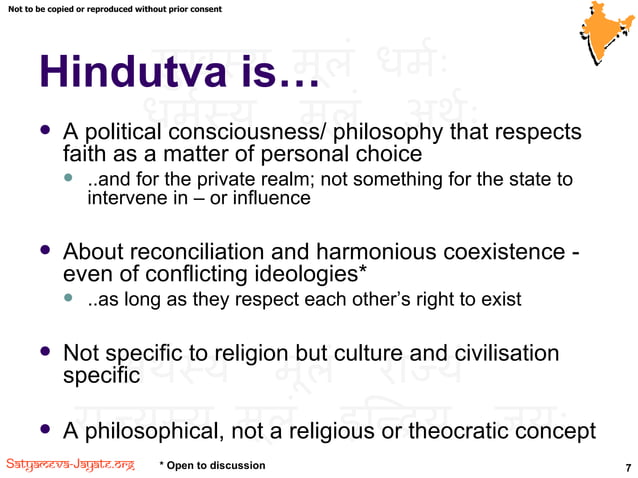 The Political Philosophy of Hindutva | PPT | Hinduism | Religion ...