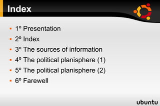 The political planisphere | PPT