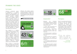 The political sectarian system en | PDF | Civic affairs | Politics