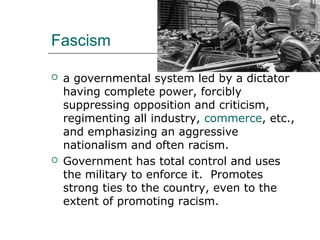 The political spectrum | PPT