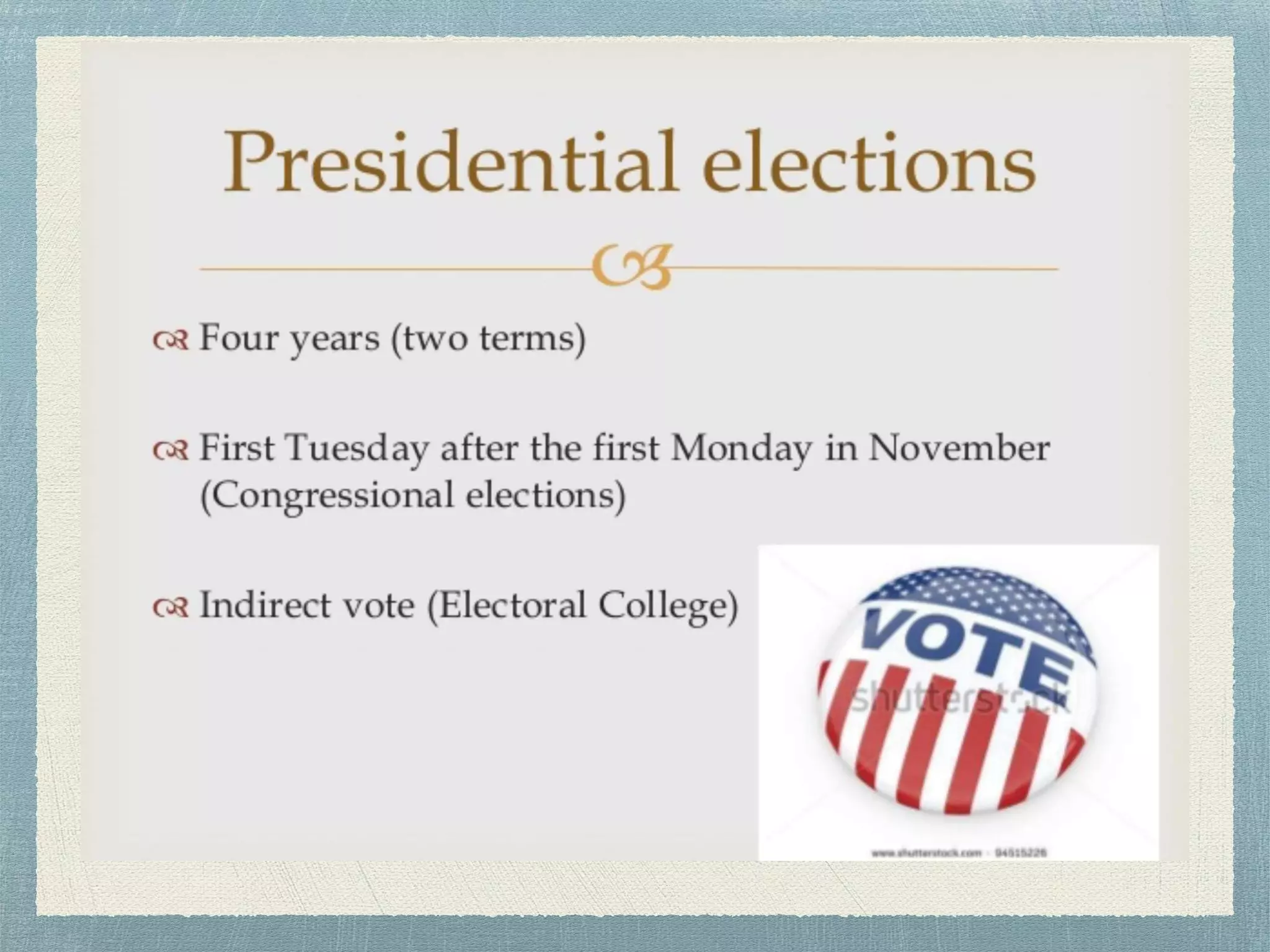 The political system of the USA | PPTX