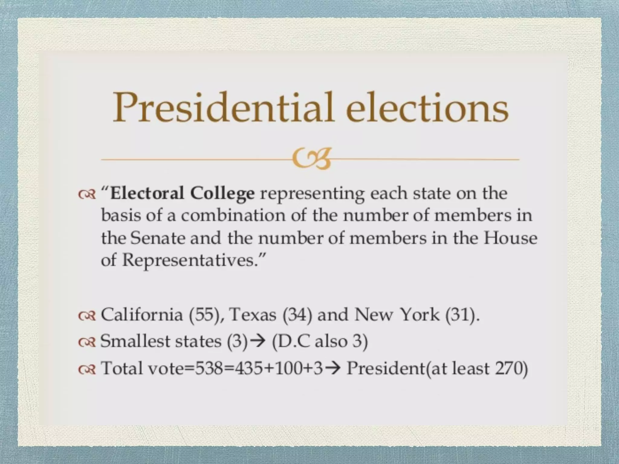 The political system of the USA | PPTX