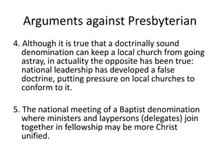 The polity of the church.ppt