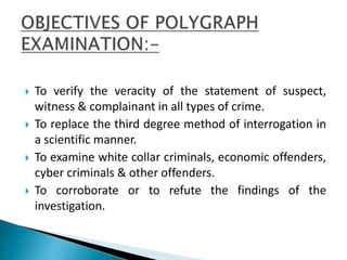 The polygraph test | PPTX