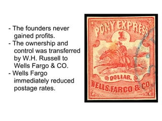 The pony express | PPT
