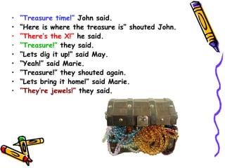 The pony treasure hunt: a short story | PPT