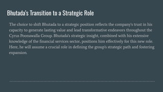 The Poonawalla Fincorp Management Shift: From Abhay Bhutada To Arvind ...