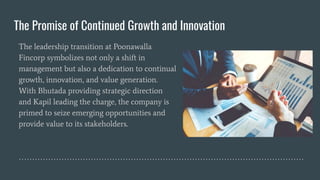 The Poonawalla Fincorp Management Shift: From Abhay Bhutada To Arvind ...