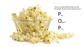 The Popcorn Strategy: Organic Content | PPTX