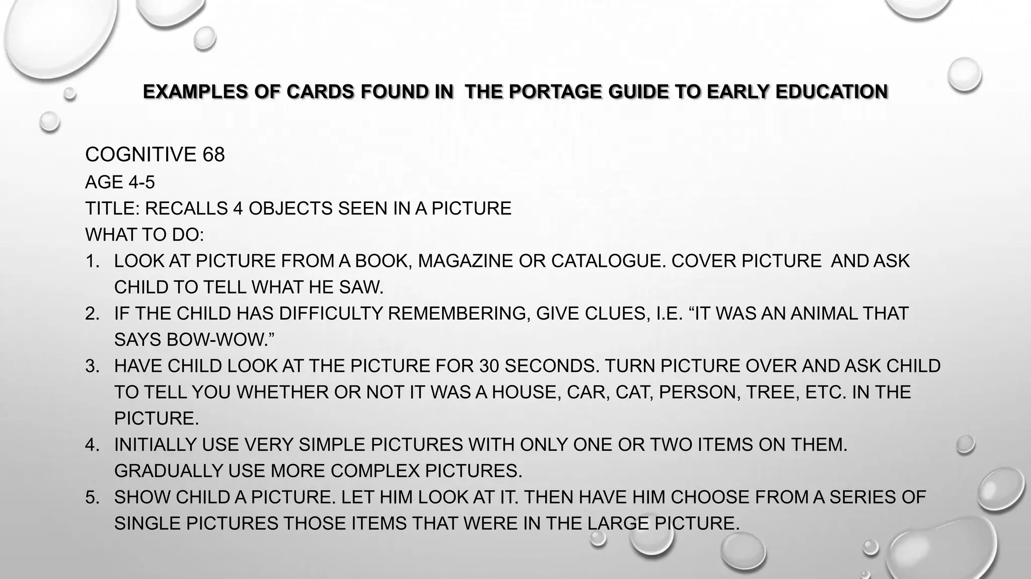 The Portage Model Approach | PPTX