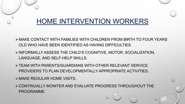 The Portage Model Approach | PPTX | Daycare and Pre-School | Parenting