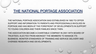 The Portage Model Approach | PPTX