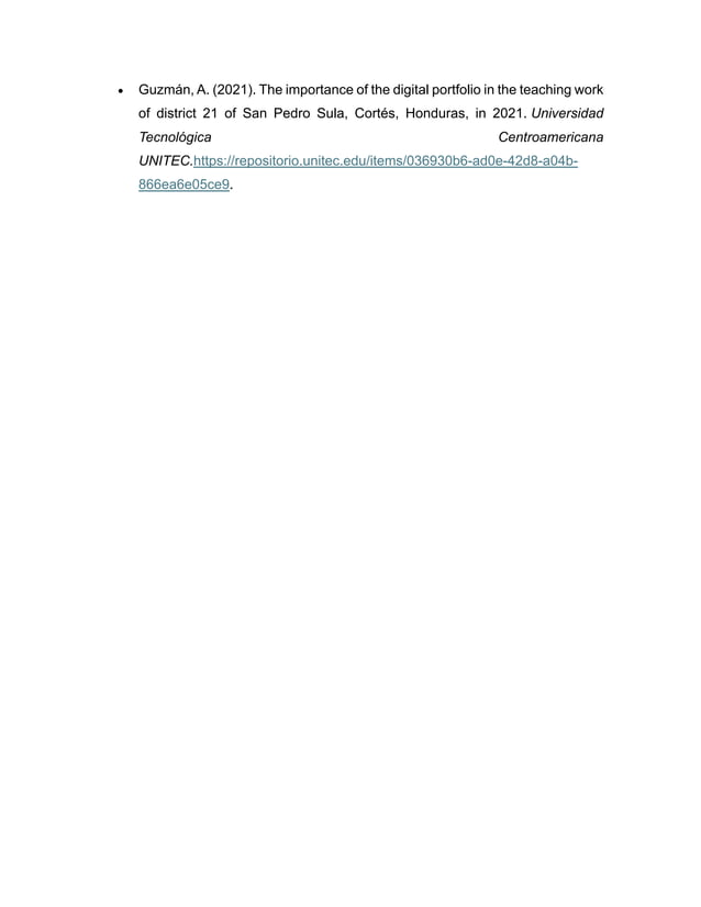 The Portfolio: A Tool for Learning, Competency Development, and ...