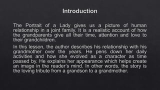The Portrait of a Lady | PPT