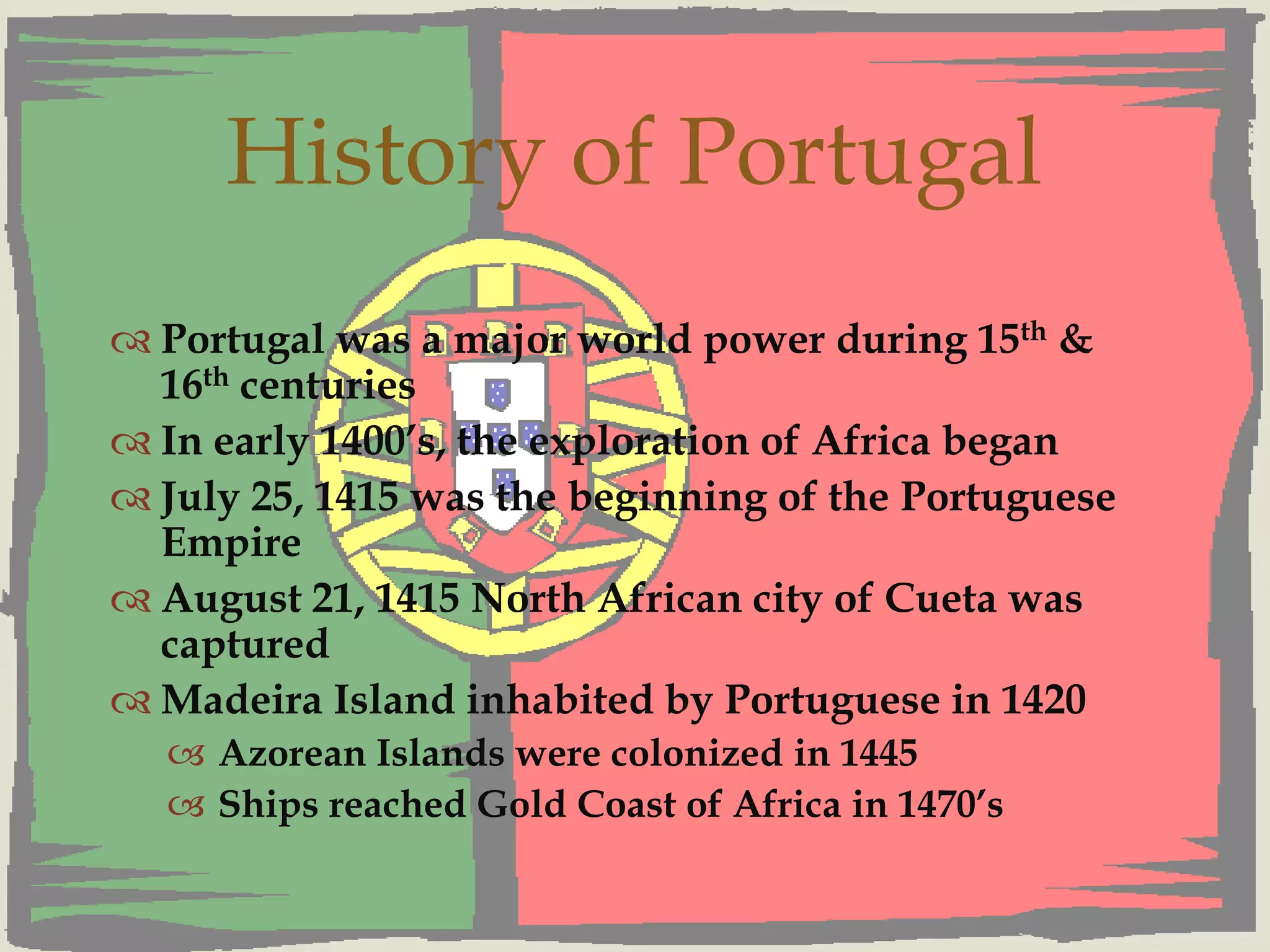 The Portuguese Empire | PPTX