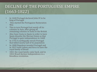 The Portuguese empire | PPTX