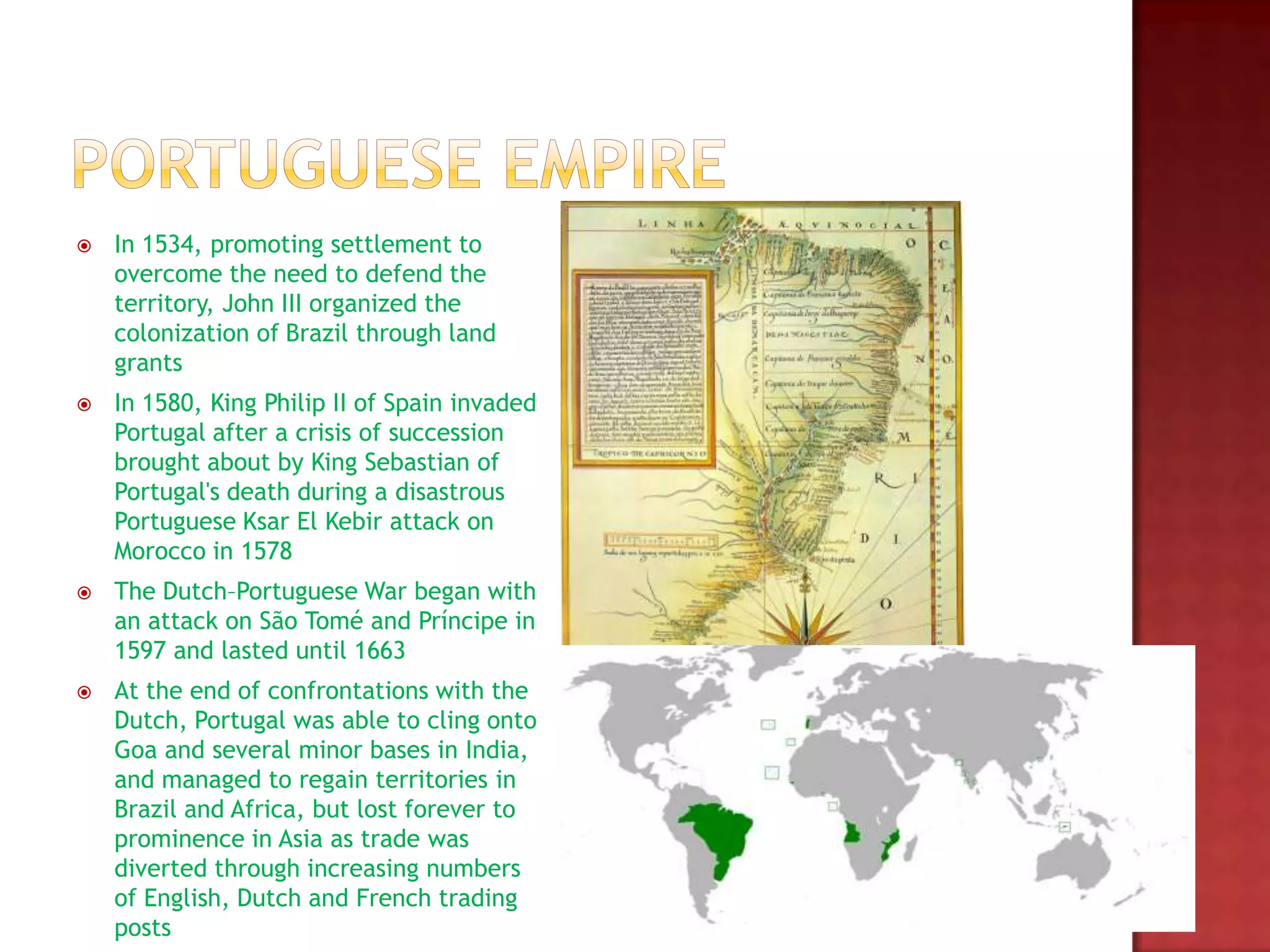 The portuguese empire | PPTX