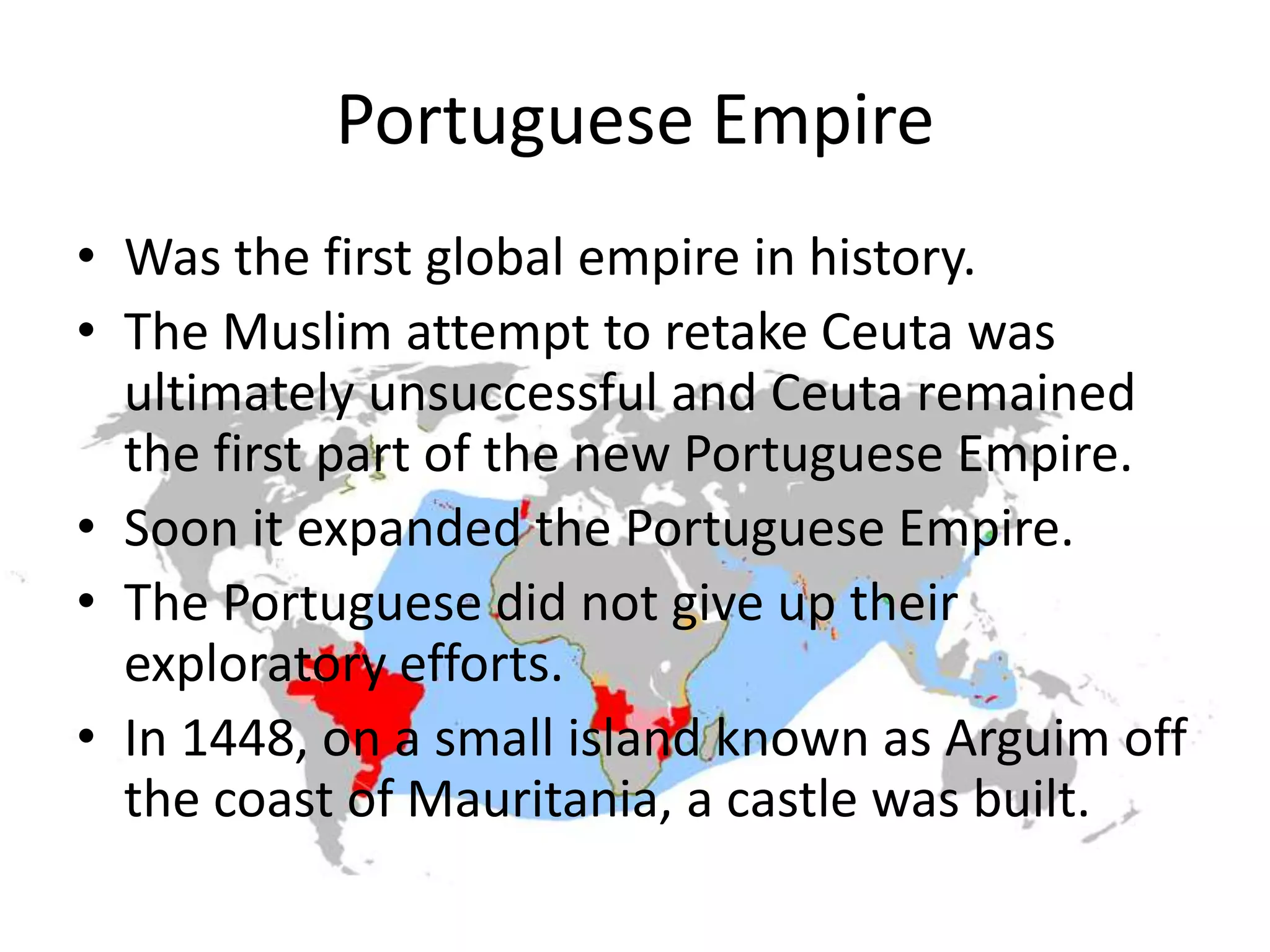 The portuguese empire | PPTX