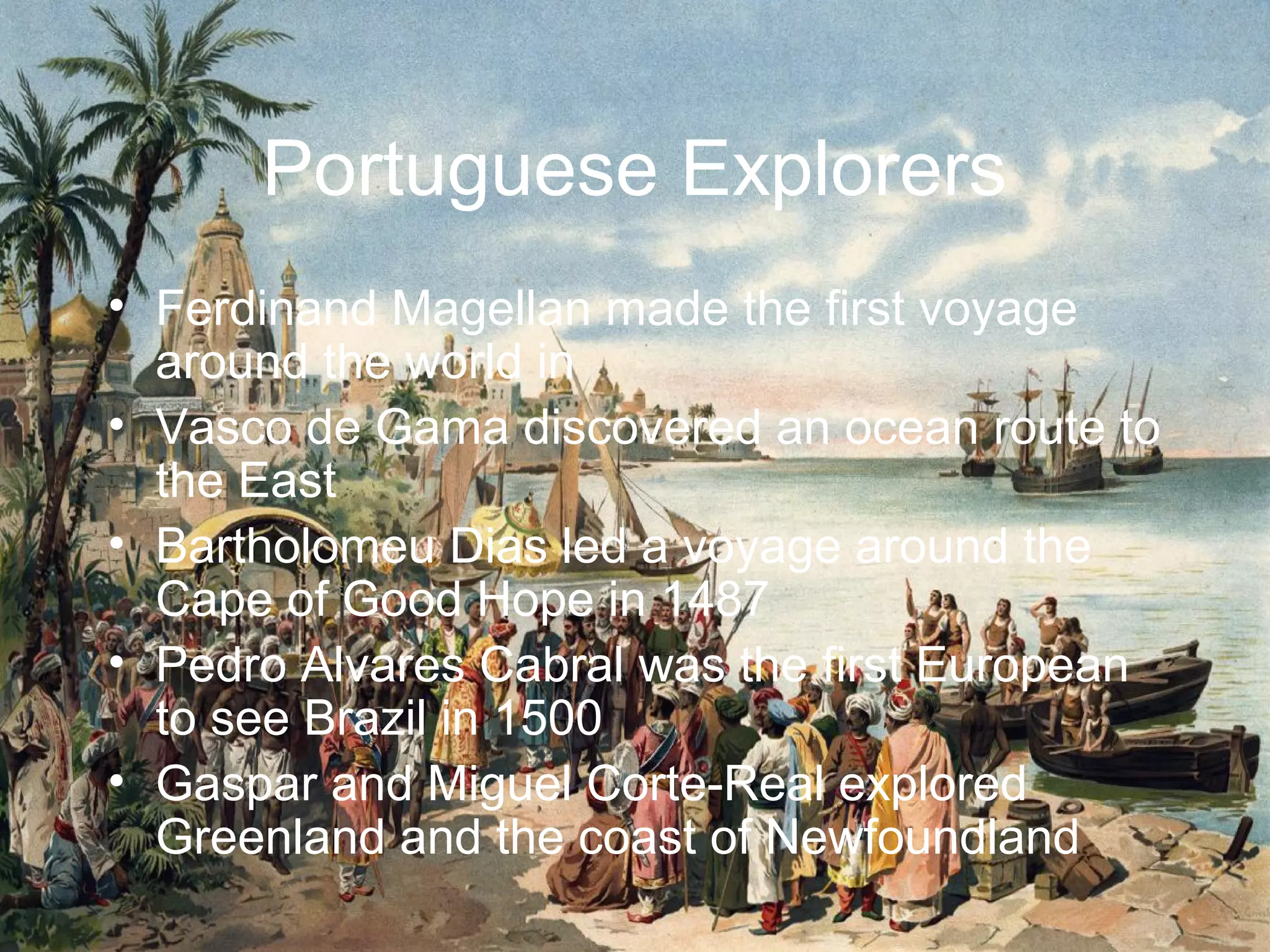 The portuguese empire in the americas | PPT