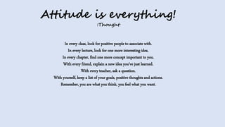 The positive approach | PPTX