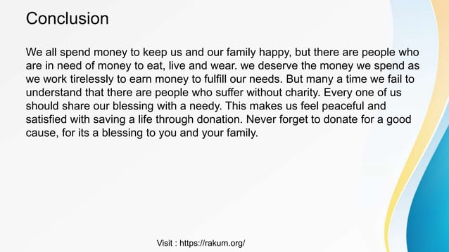 The Positive Effects of Donating Money to Charity | PPT