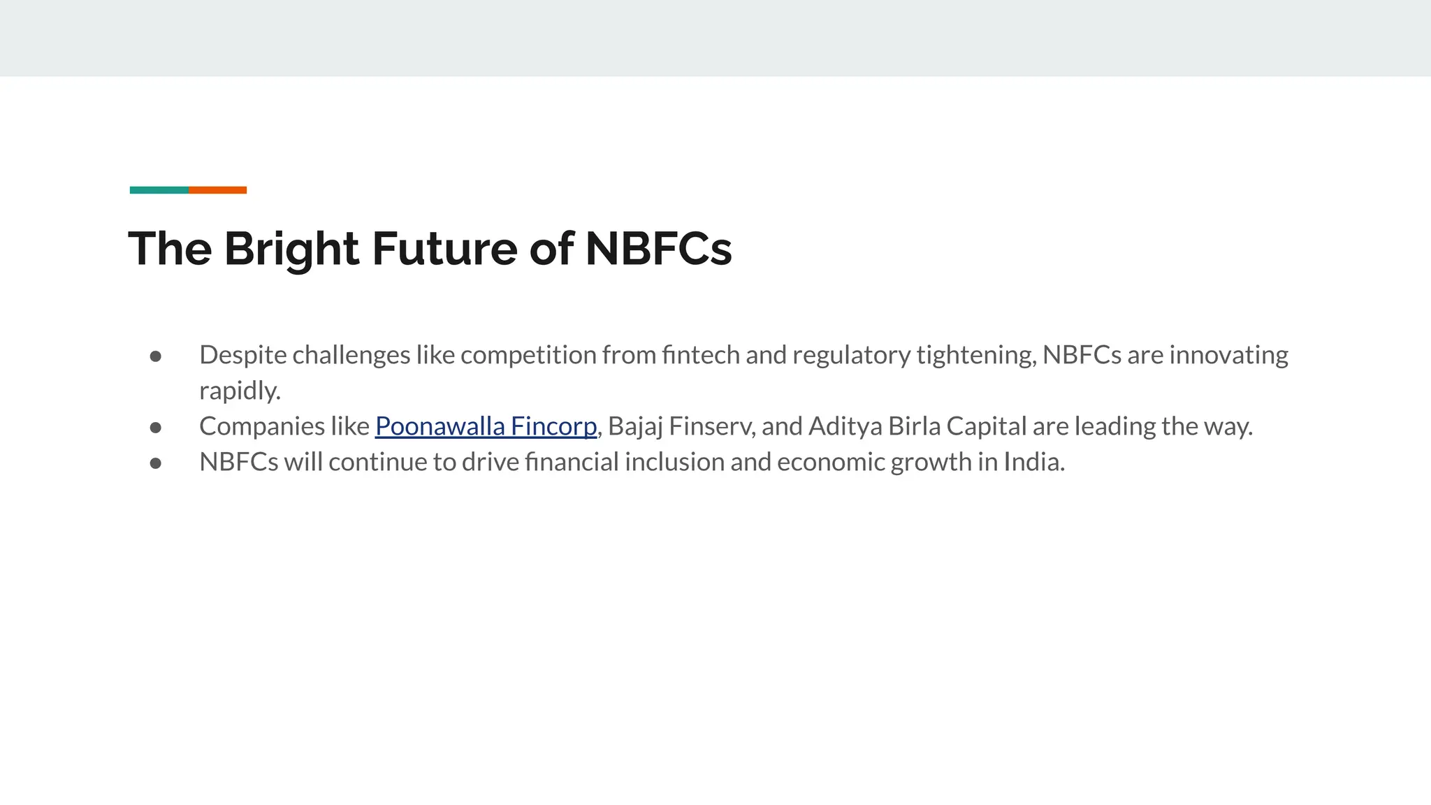The Positive Future of the NBFC Sector in India | PDF
