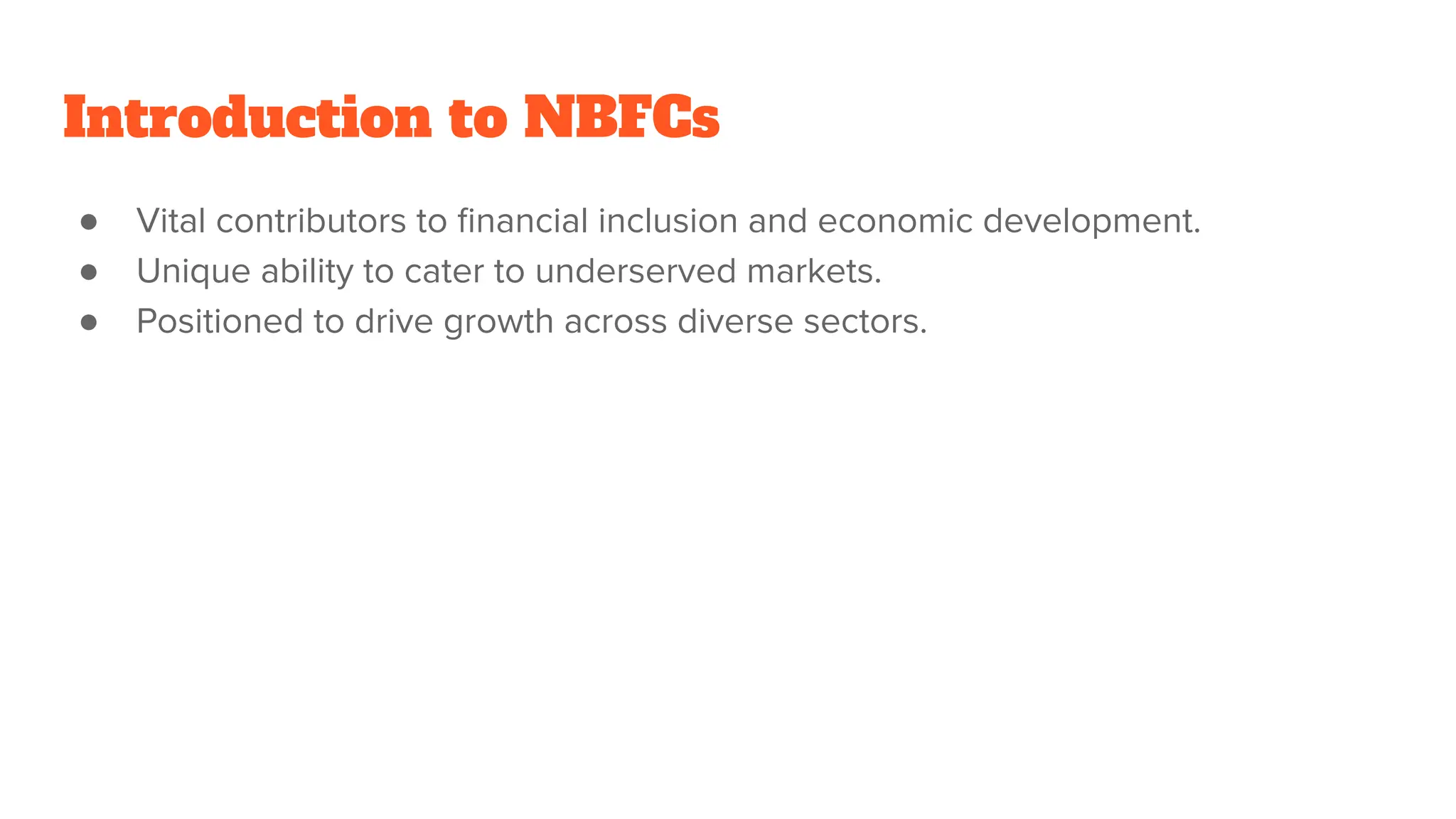 The Positive Trajectory of NBFCs in India | PDF