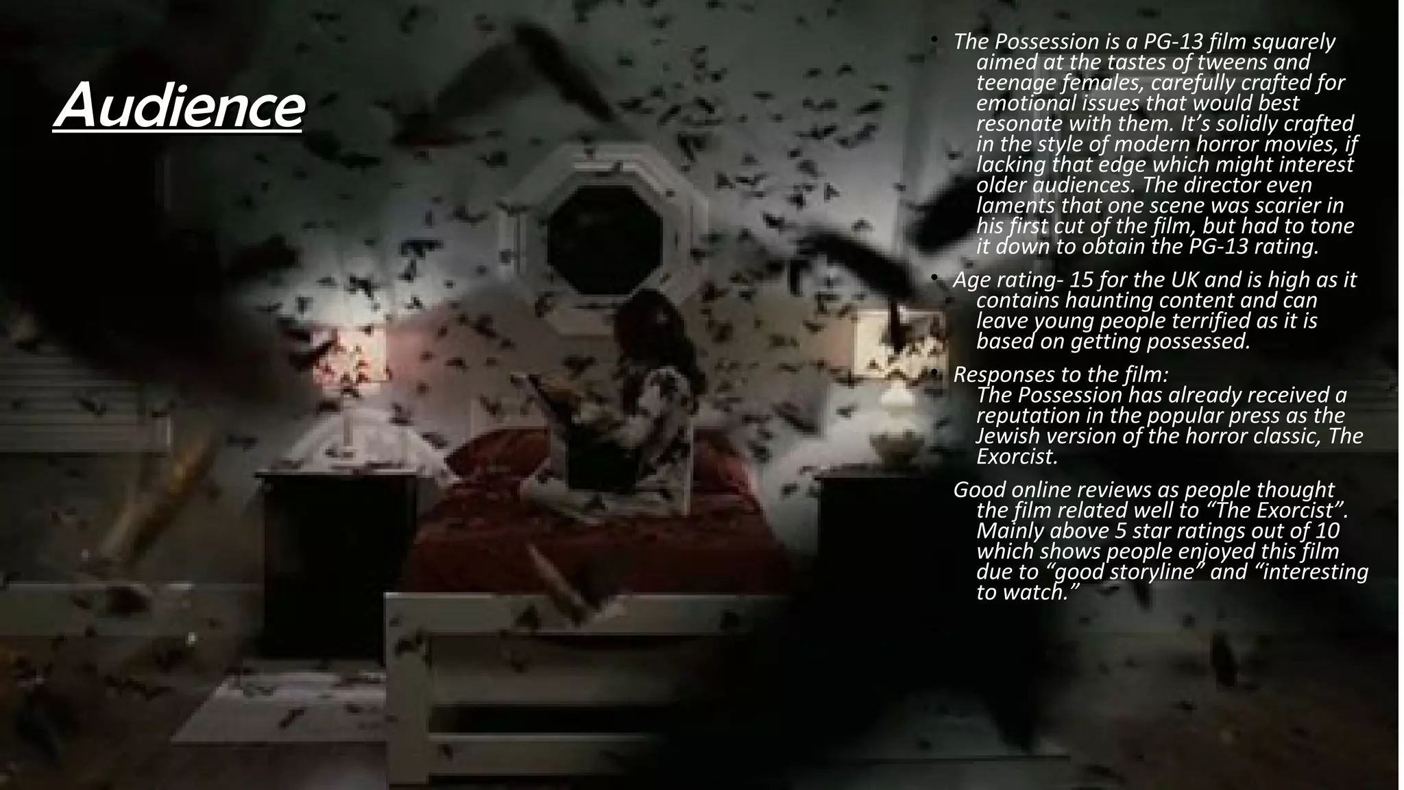 The possession horror genre | ODP