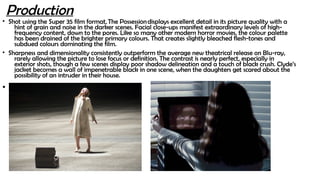 The possession horror genre | ODP