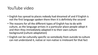 The possible future of english | PPTX | Technology & Computing