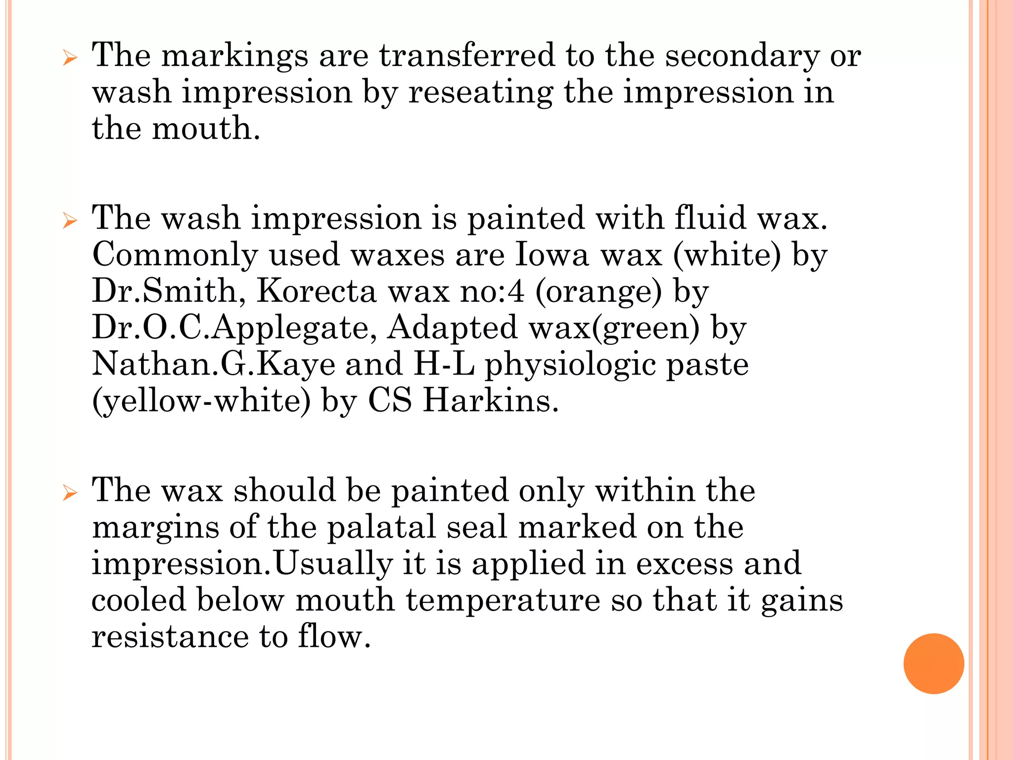 The posterior palatal seal | PPTX