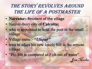 The post master by Rabindranath Tagore | PDF | Adoption and Fostering ...