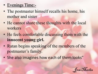 The post master by Rabindranath Tagore | PDF
