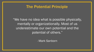 The Potential Principle (Book Summary) | PDF