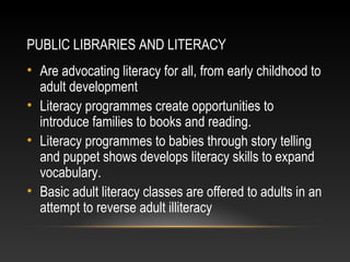 The poverty literacy connection | PPT