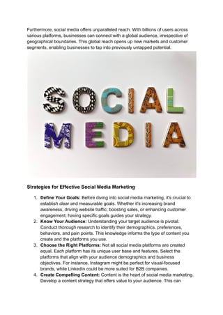 The Power and Potential of Social Media Marketing_ Building Brands in ...