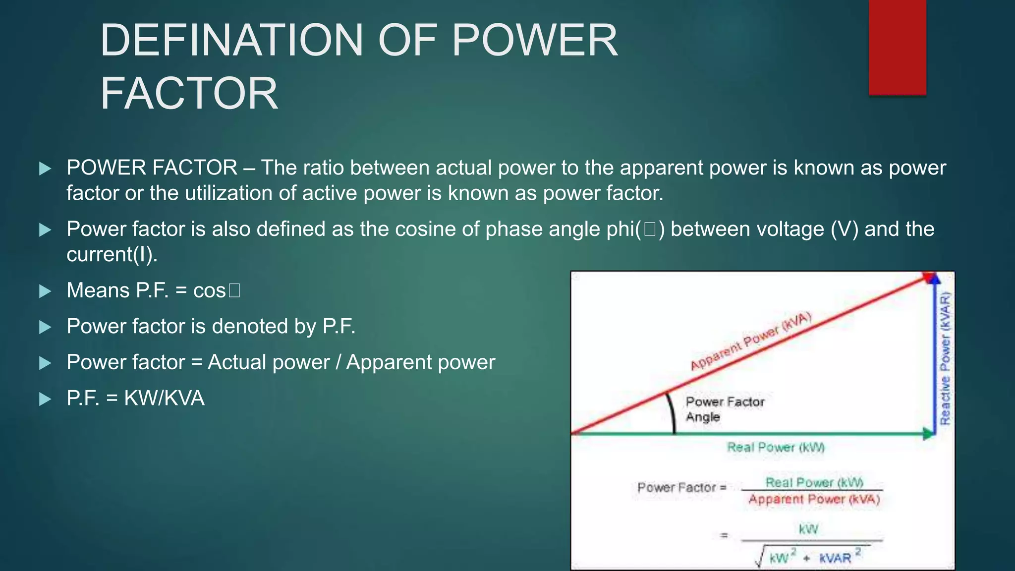 THE POWER FACTOR | PPTX