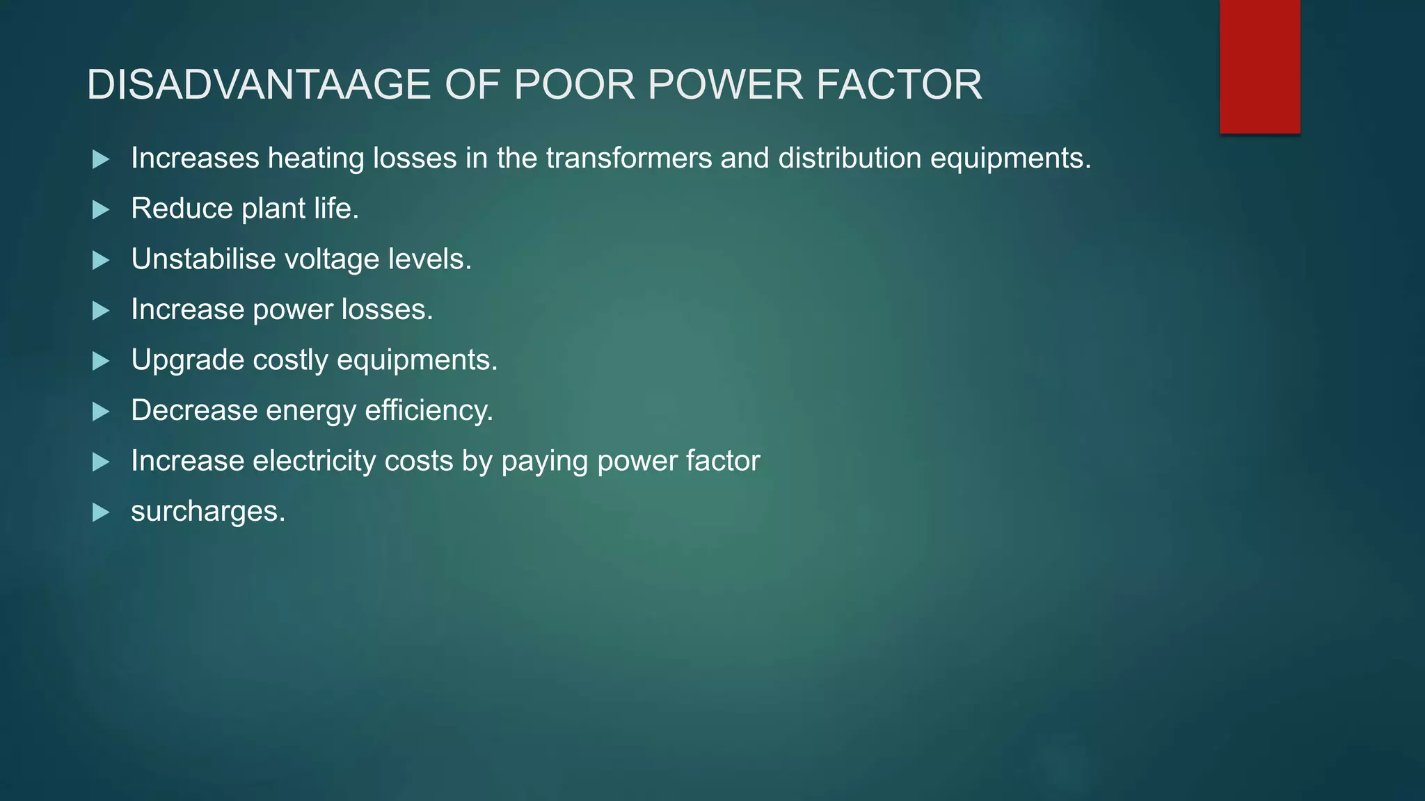 THE POWER FACTOR | PPTX